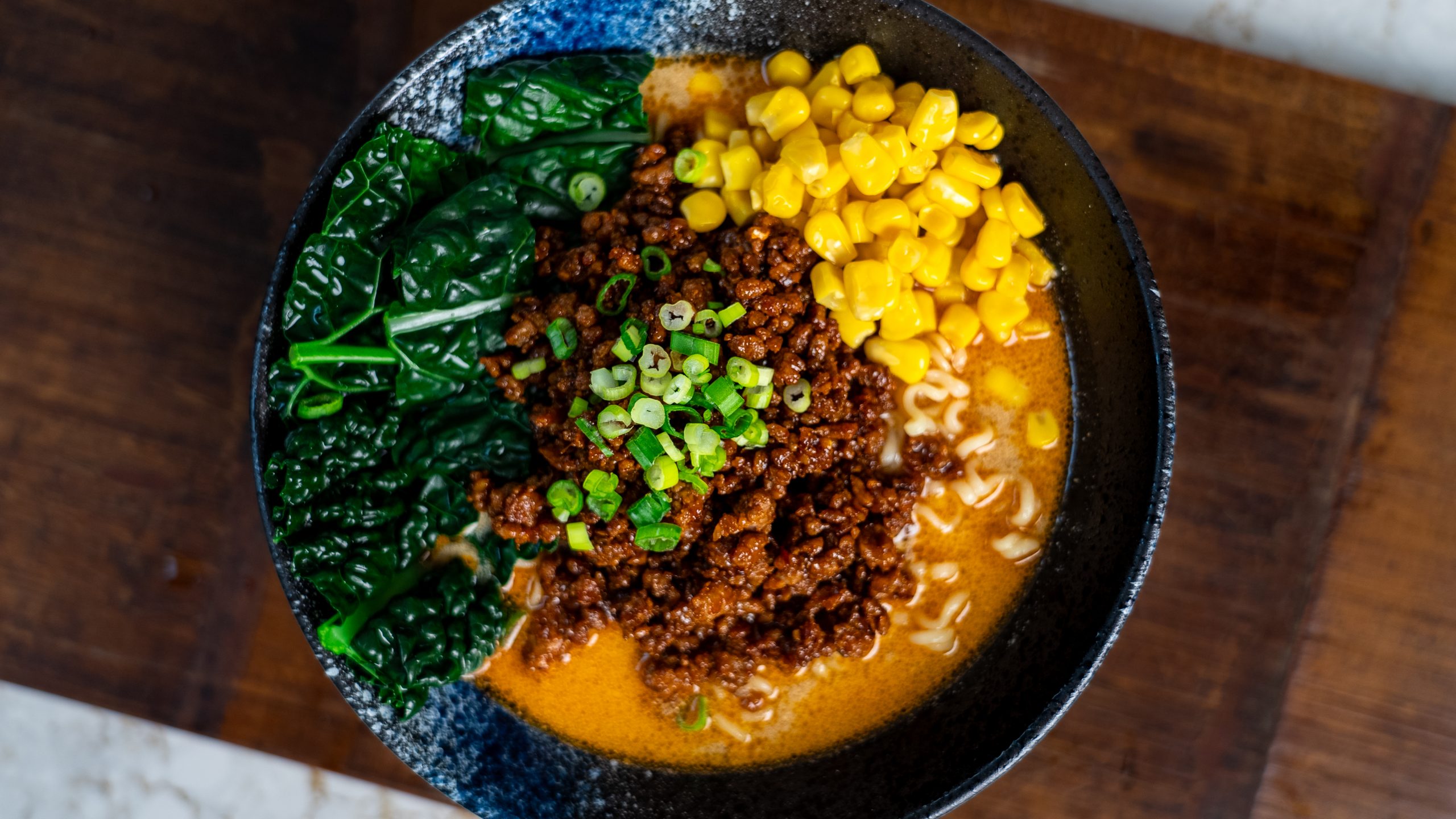 Creamy Firecracker Chicken Ramen - The Good Bite